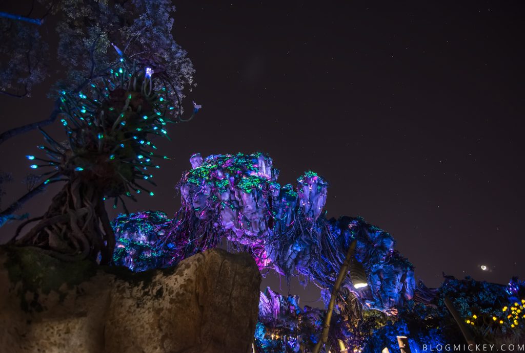 PHOTOS + VIDEO: Pandora - The World of Avatar Comes Alive at Night