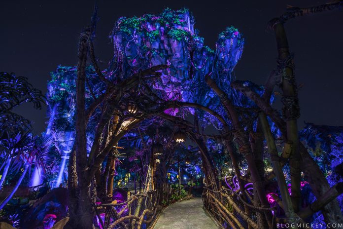 PHOTOS + VIDEO: Pandora - The World of Avatar Comes Alive at Night