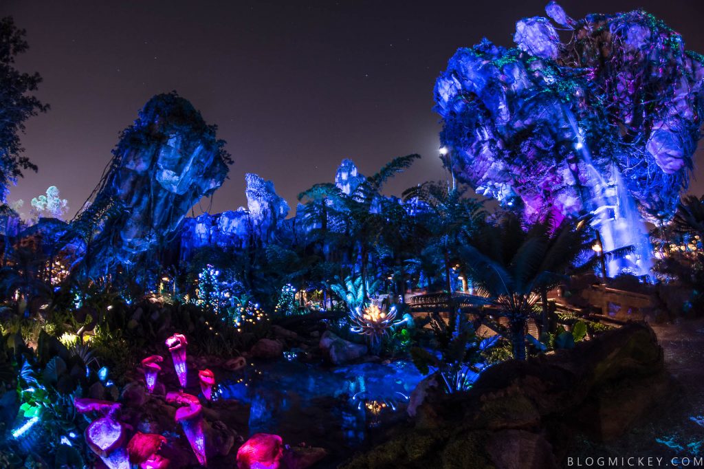 PHOTOS + VIDEO: Pandora - The World of Avatar Comes Alive at Night