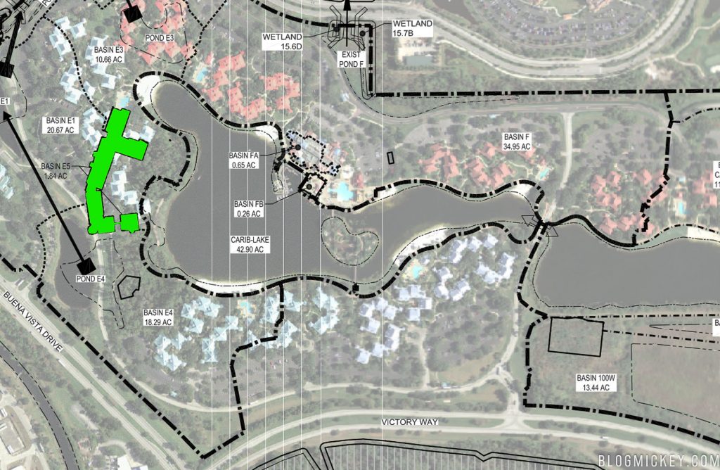 PHOTOS: Disney's Caribbean Beach Resort Expansion Construction Update ...