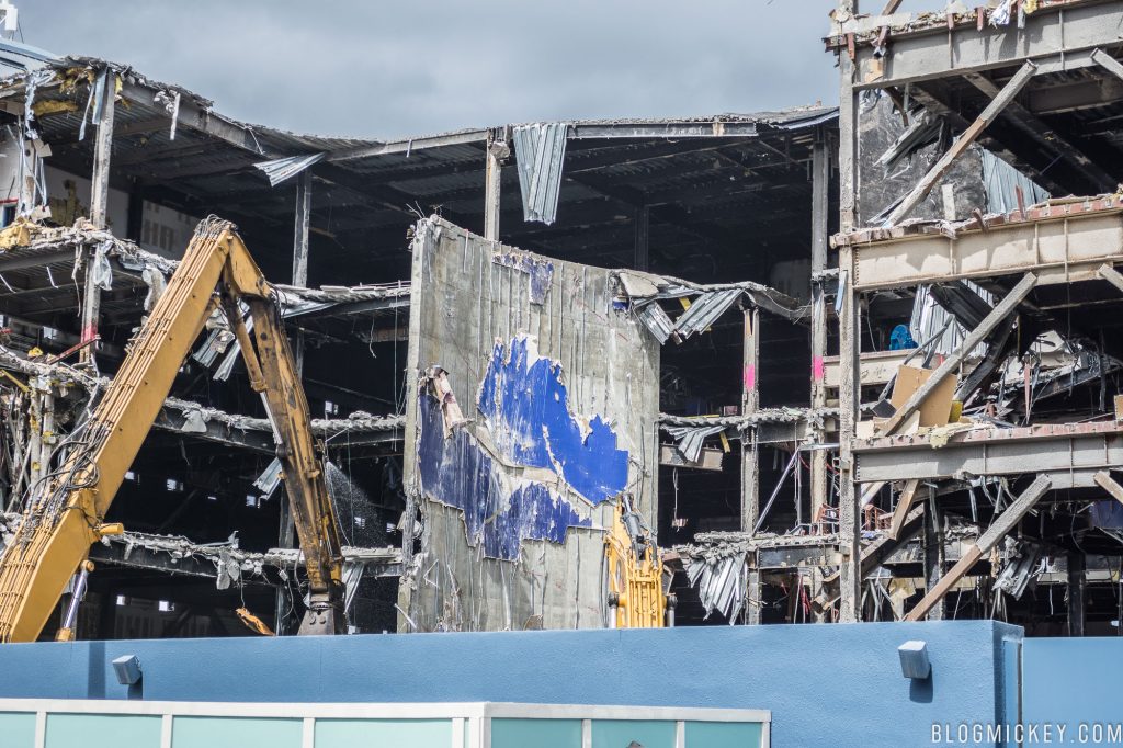 PHOTOS, VIDEO: DisneyQuest Torn Open as Demolition Continues