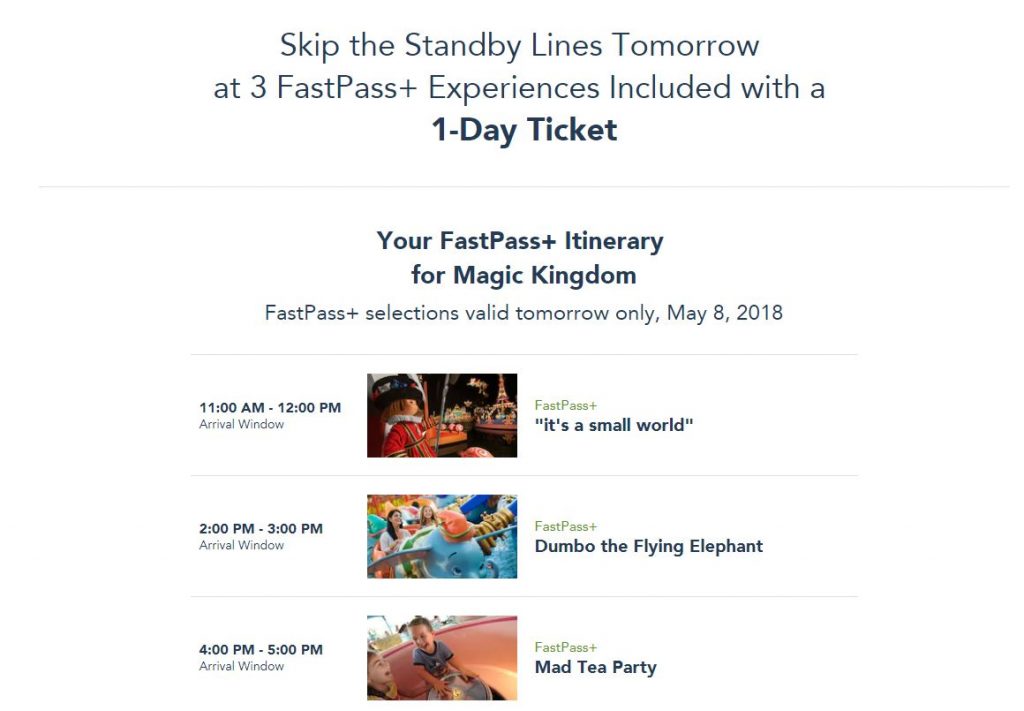 BREAKING: Disney Now Selling 1-Day, 1-Park Ticket With Pre-Selected ...