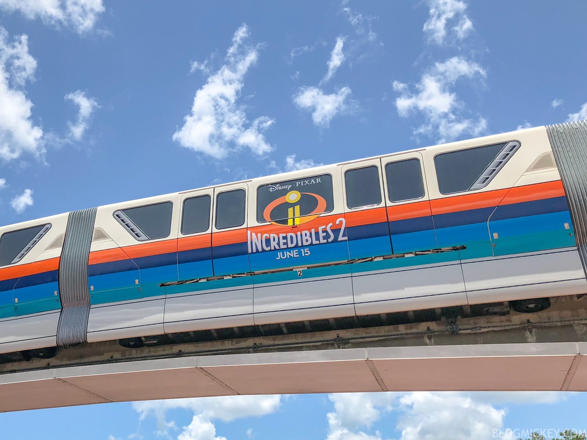 PHOTOS, VIDEO: Incredibles 2 Monorail Wrap Debuts at Walt Disney World