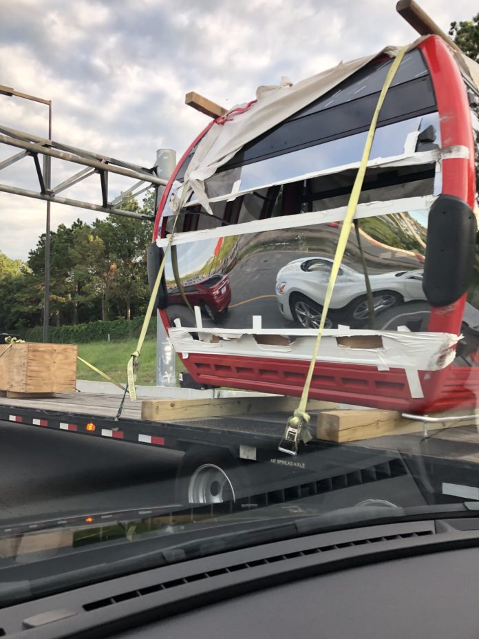 BREAKING: First Disney Skyliner Gondola Cable Cars Spotted at Walt ...