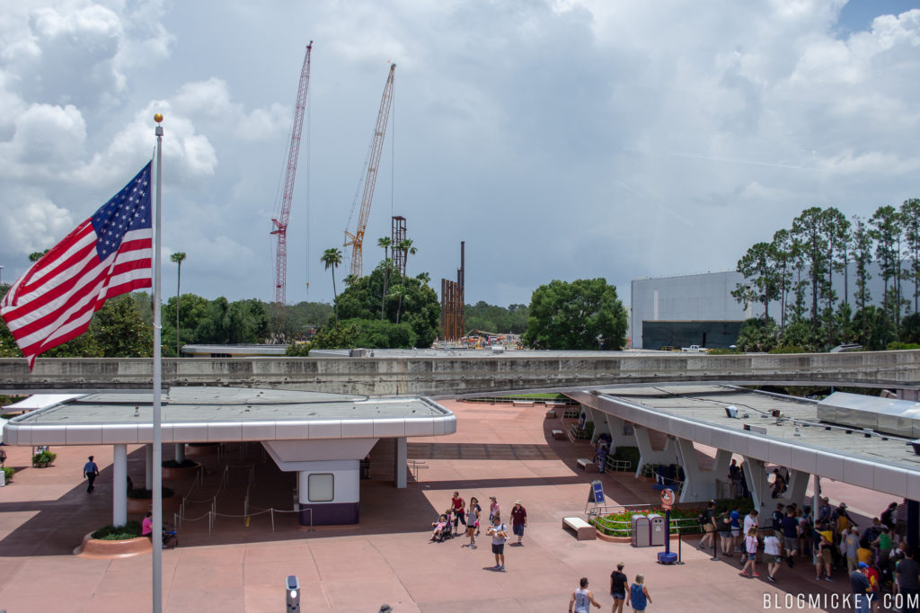 PHOTOS: Latest Look at Guardians of the Galaxy Construction in Epcot