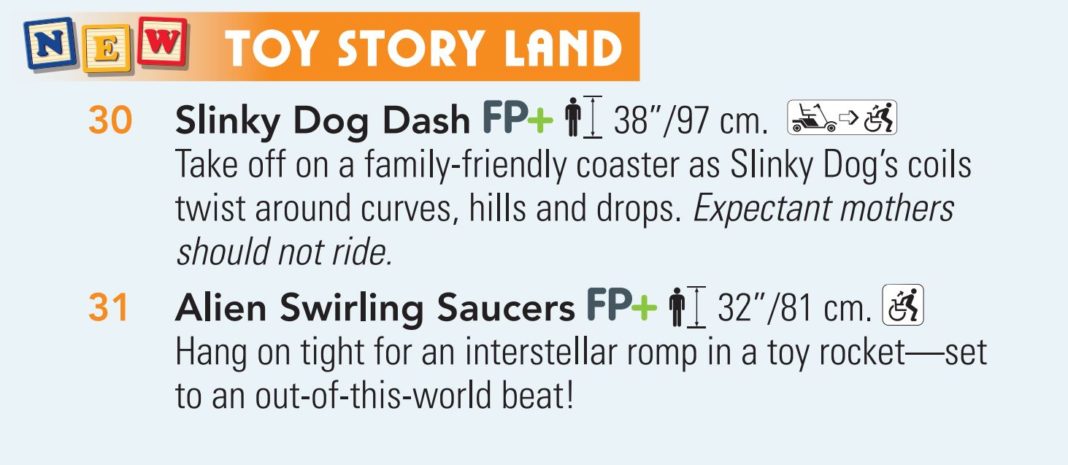 PHOTOS: New Guide Map for Disney's Hollywood Studios Features Toy Story ...