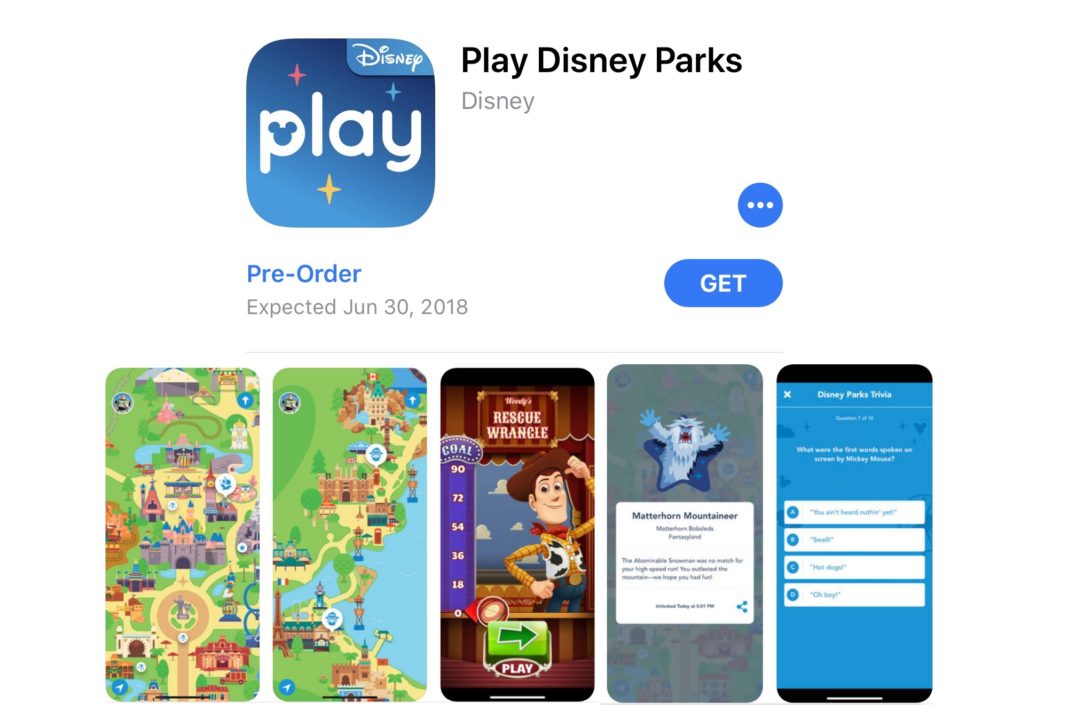 All-New 'Play Disney Parks' App Now Available for Pre-Order