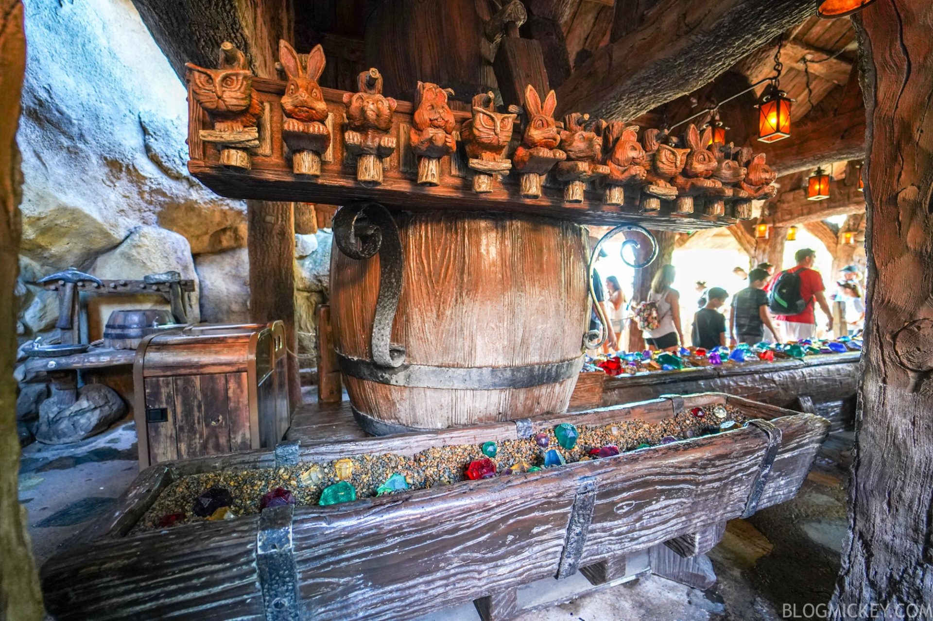 PHOTOS: Interactive Gem Sorting Removed from Seven Dwarfs Mine Train ...