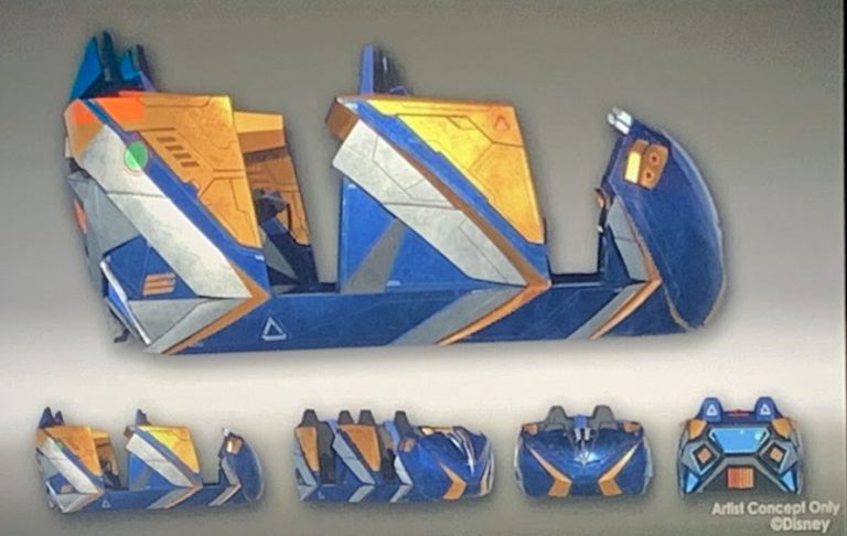 BREAKING: First Look at Guardians of the Galaxy Ride Vehicles