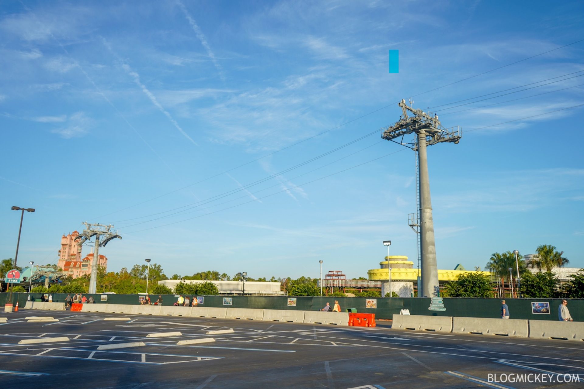 PHOTOS: First Look at Cable Installation of Disney Skyliner Gondola ...