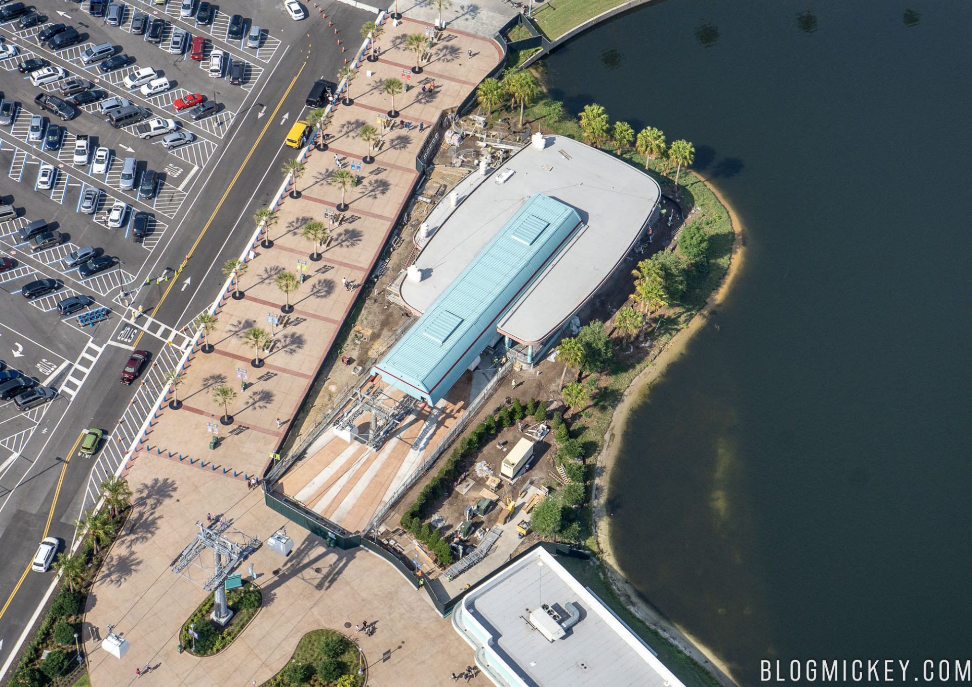 PHOTOS: Aerial Look at Disney's Hollywood Studios Entrance Overhaul Project