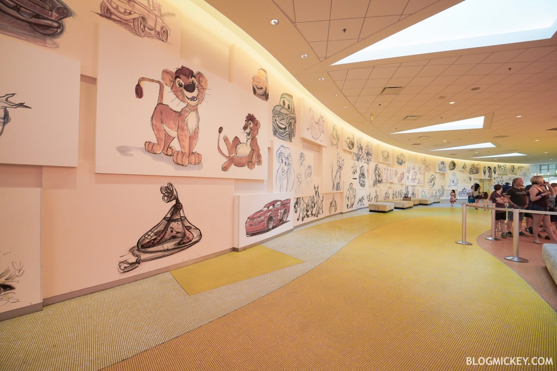 PHOTOS: Art of Animation Lobby Refurbishment Now Underway