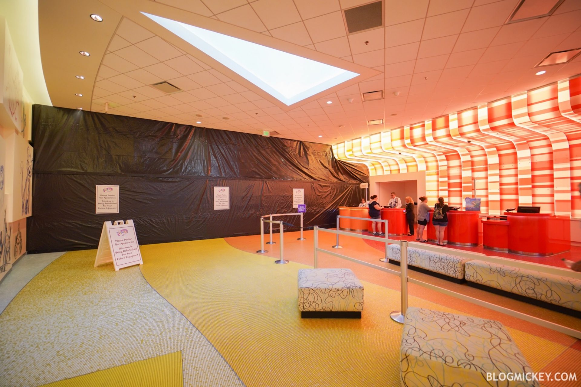 PHOTOS: Art of Animation Lobby Refurbishment Now Underway