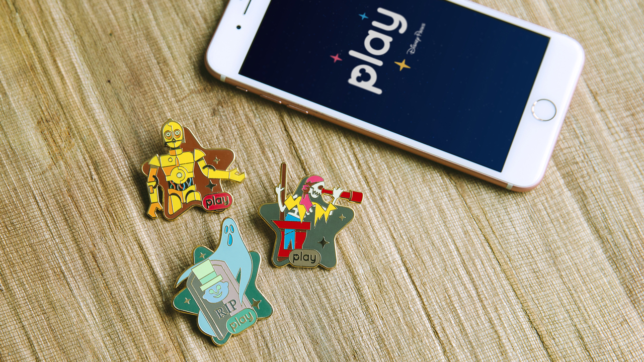 More Play Disney Parks App Commemorative Pins Released