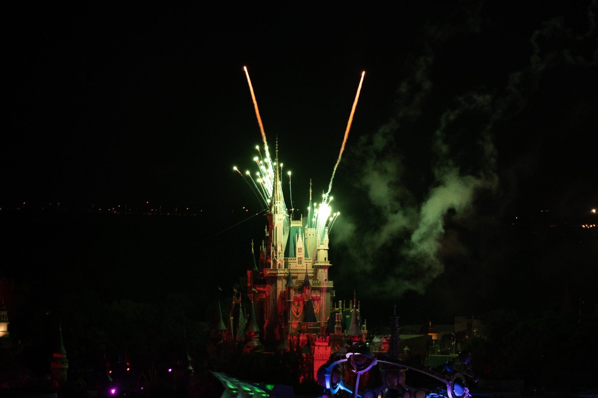 Sneak Peek of Brand New "Disney’s Not-So-Spooky Spectacular" Fireworks ...