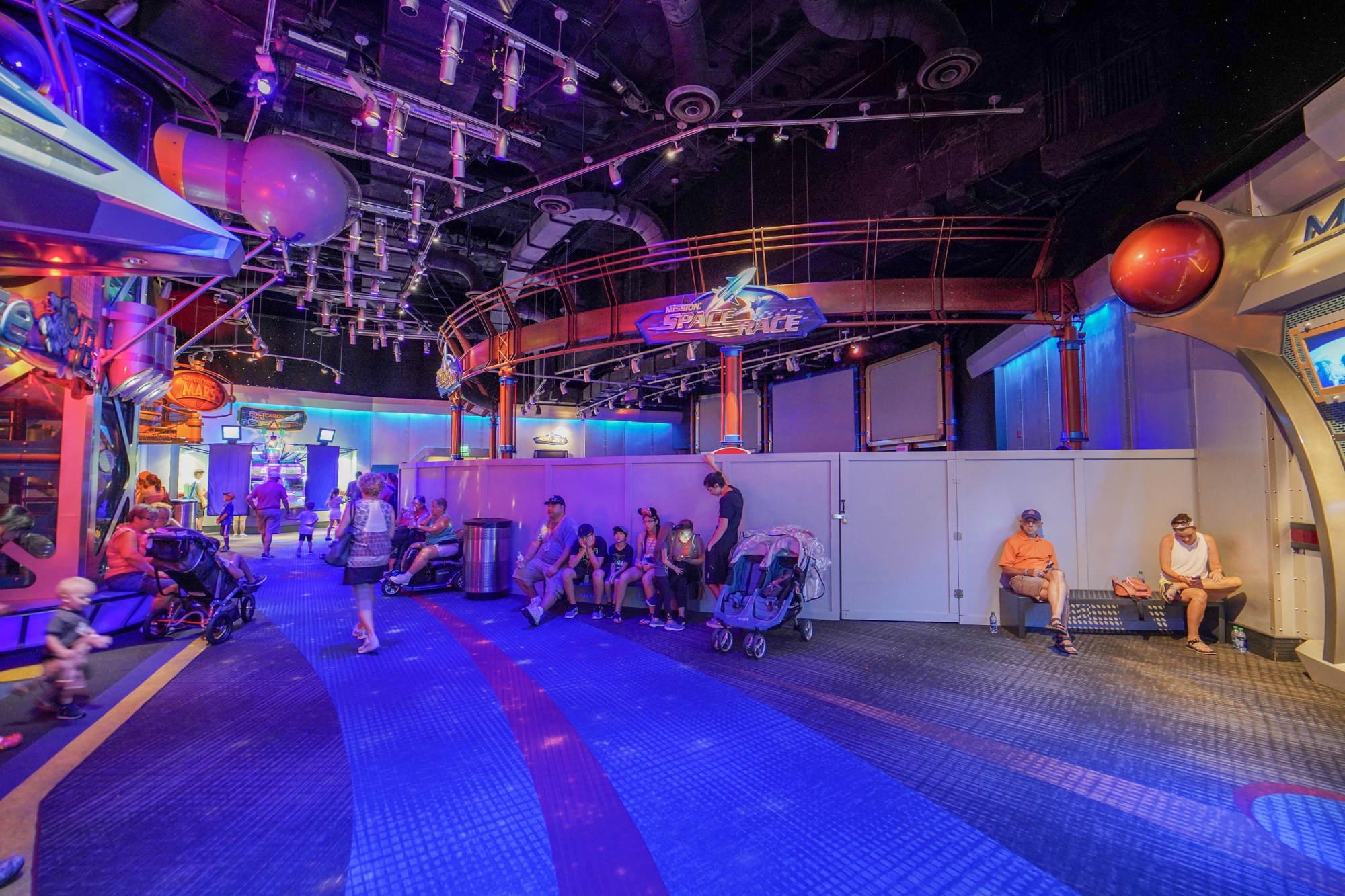 'Mission: Space Race' Interactive Post Show Game Under Refurbishment at ...