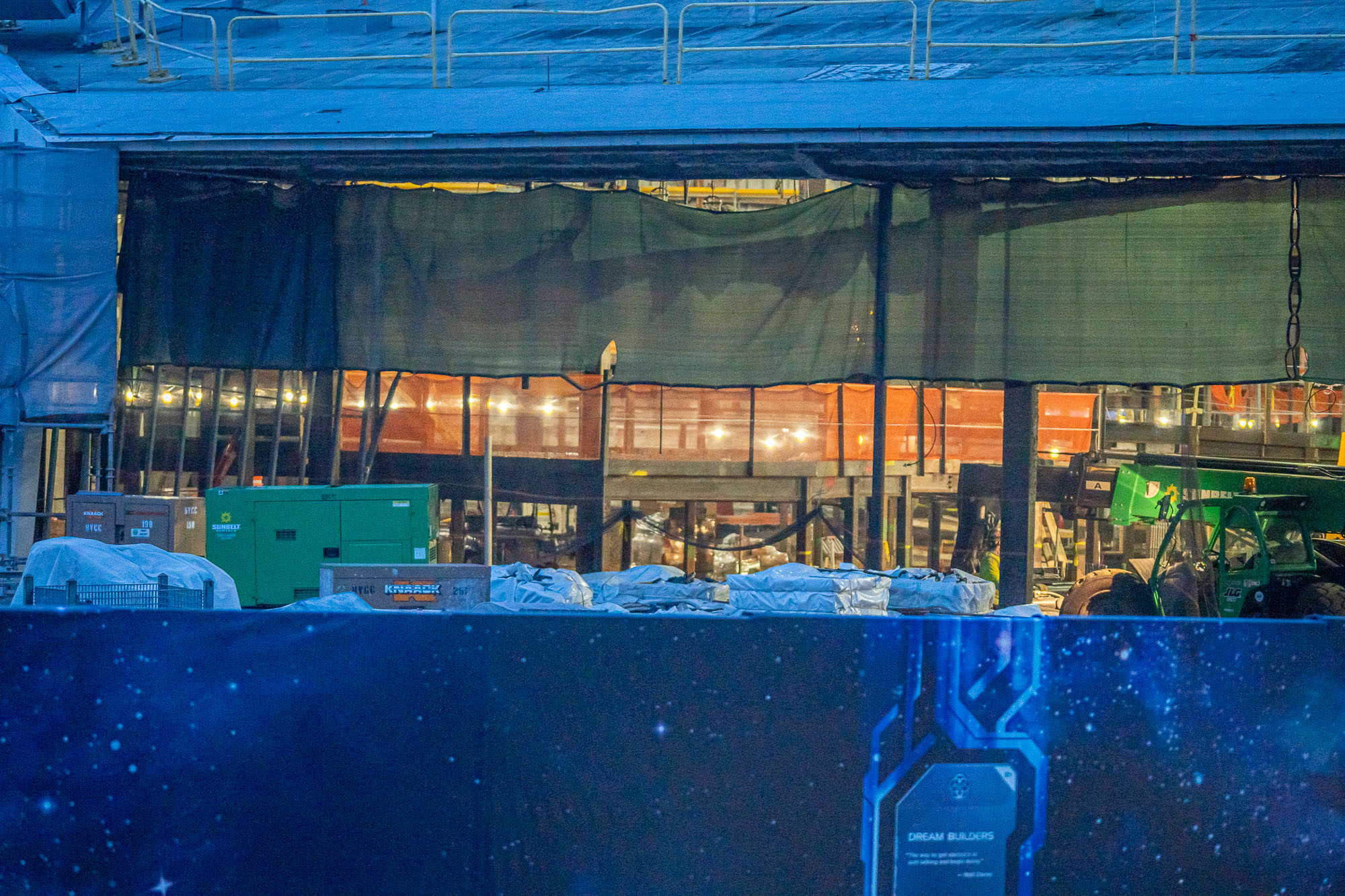 First Look at Interior Track Installation, Launch Tunnel, and More for ...