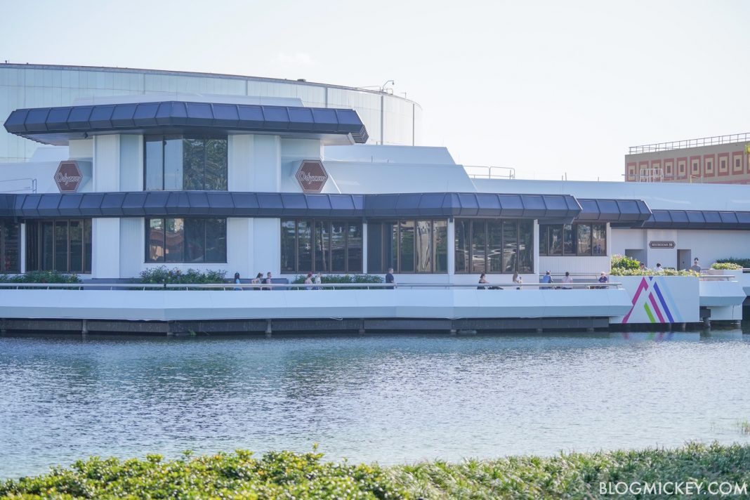 More Accent Colors and Designs Appear at the Odyssey Pavilion Ahead of ...