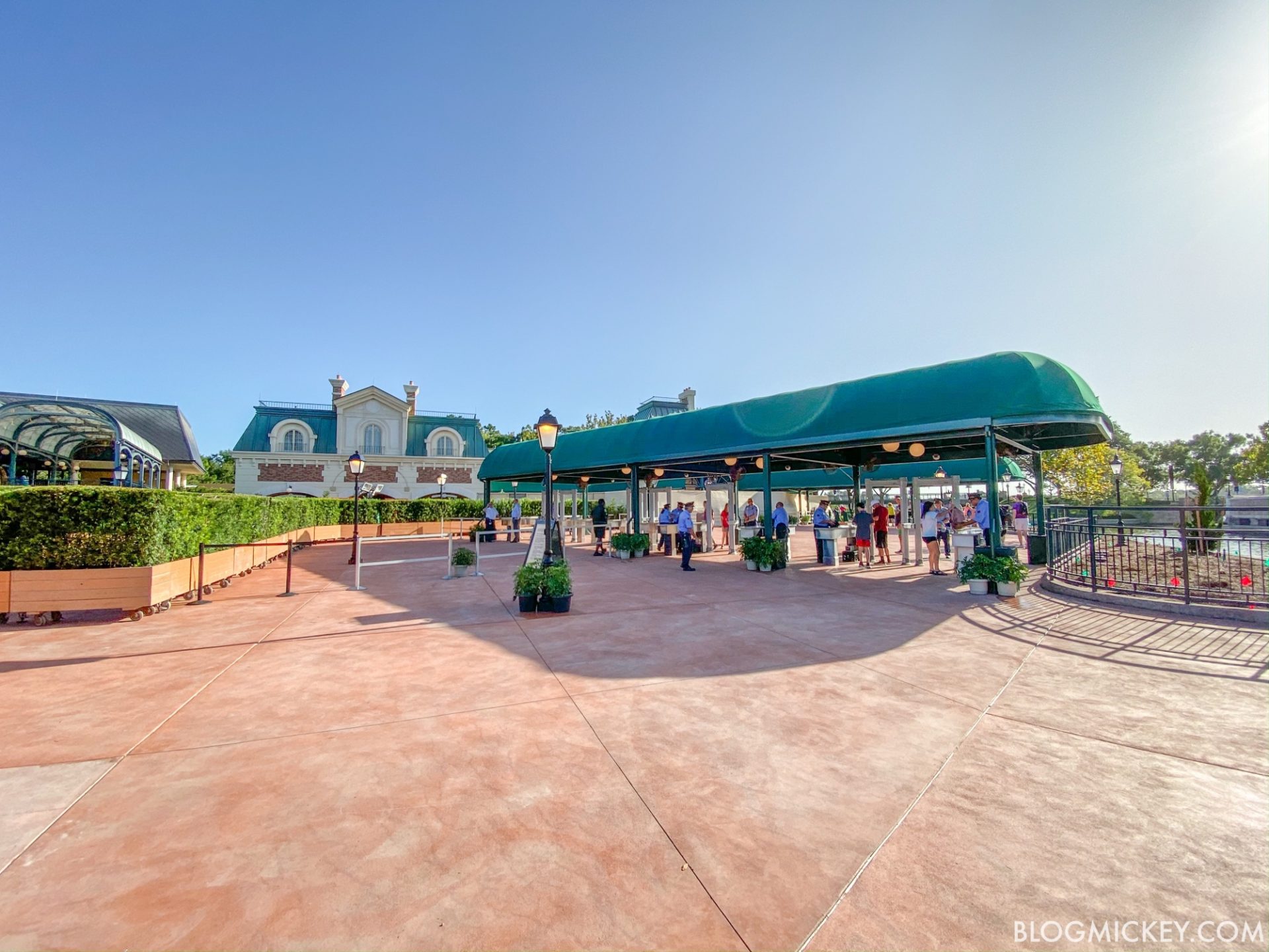 New International Gateway Entrance and Bag Check Now Open at Epcot
