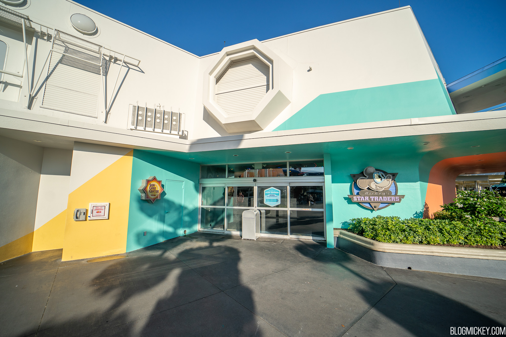 Mickey's Star Traders Gift Shop Under Refurbishment at Magic Kingdom