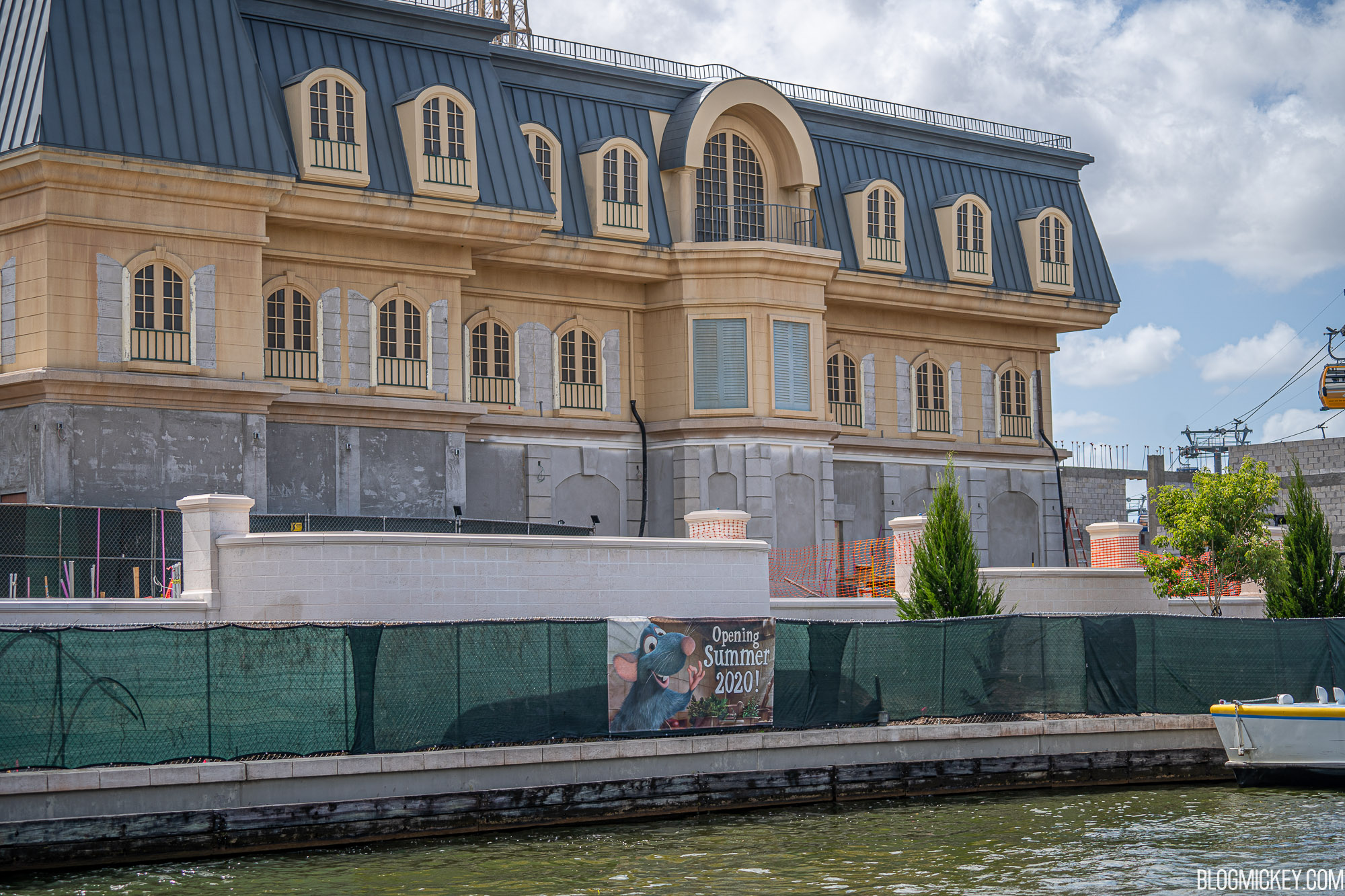 Promotional Signage Pops Up at Remy's Ratatouille Adventure