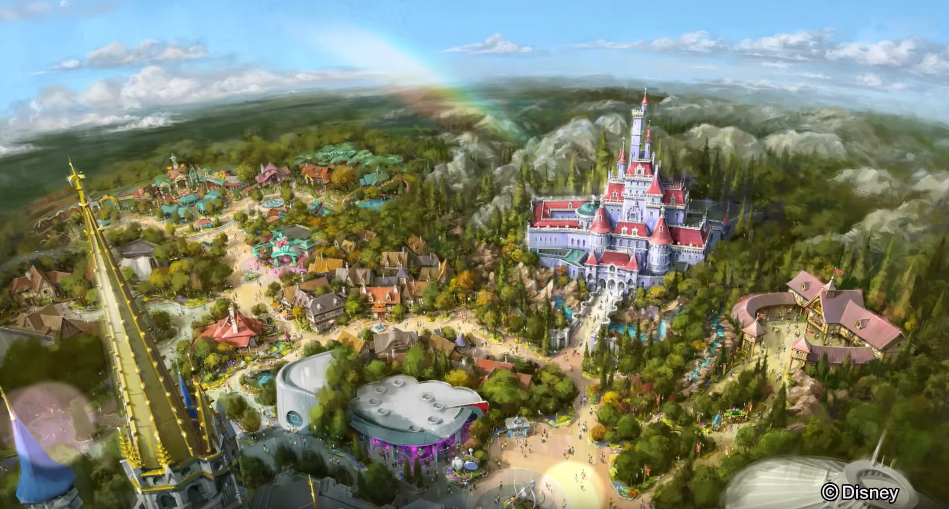 'Beauty and the Beast'-Themed Area Opening April 15, 2020 at Tokyo ...