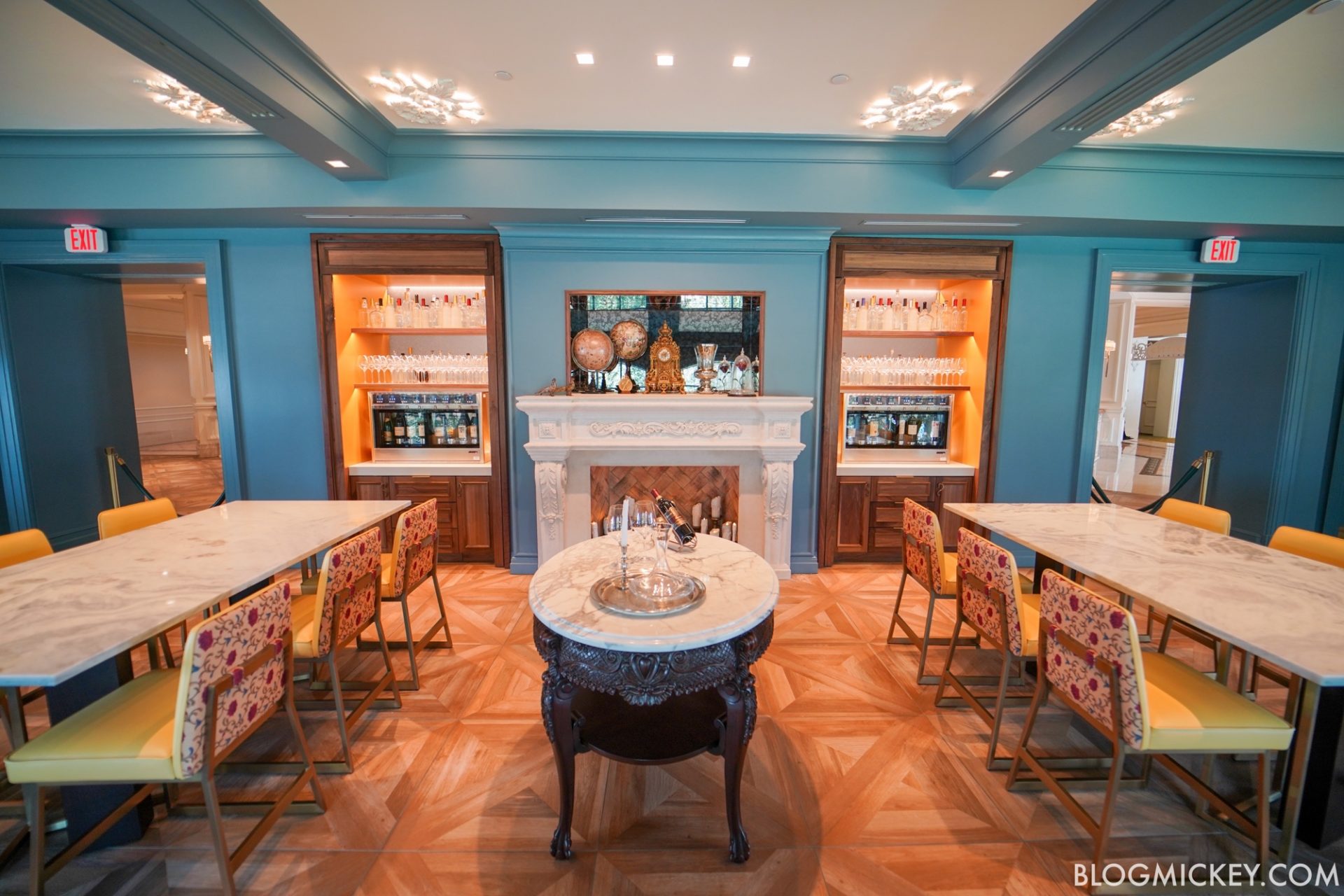 Photo and Video Tour of 'Enchanted Rose Lounge' Beauty and the Beast ...