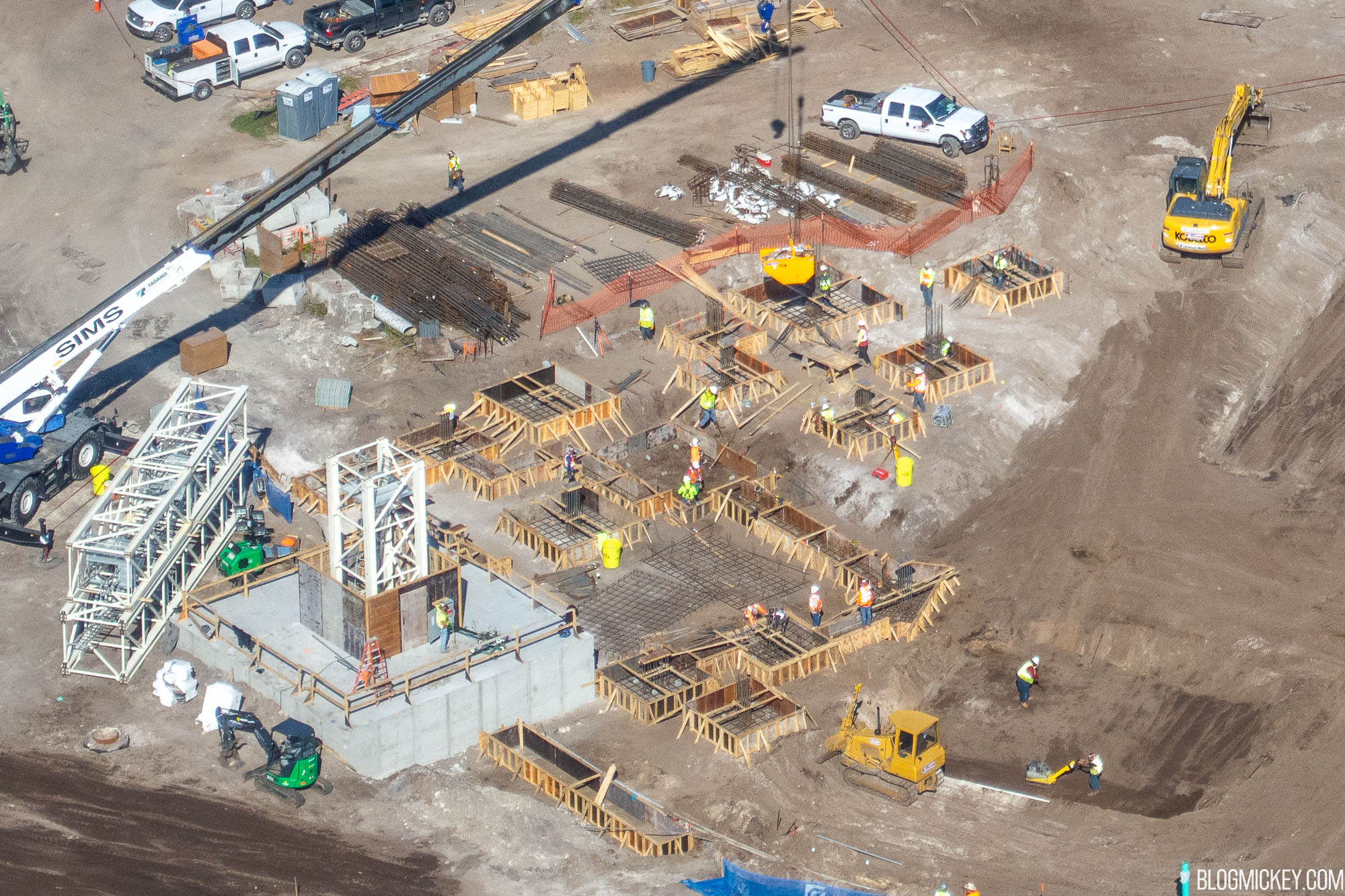 Latest Aerial Look at The Cove Hotel Construction at Swan and Dolphin ...