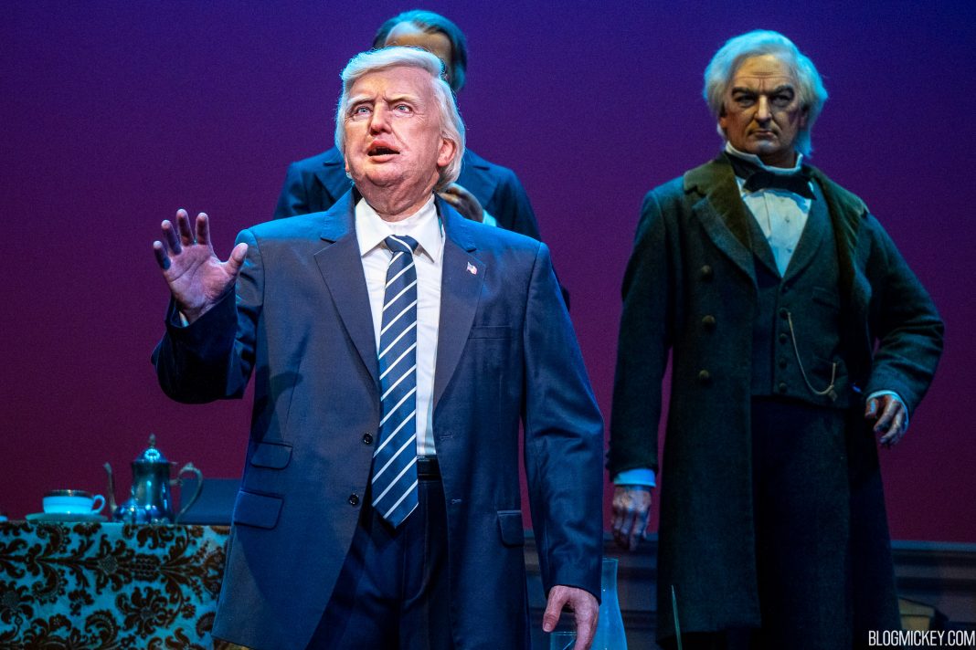 Disney Appears to "Fix" Donald Trump Animatronic in Hall of Presidents