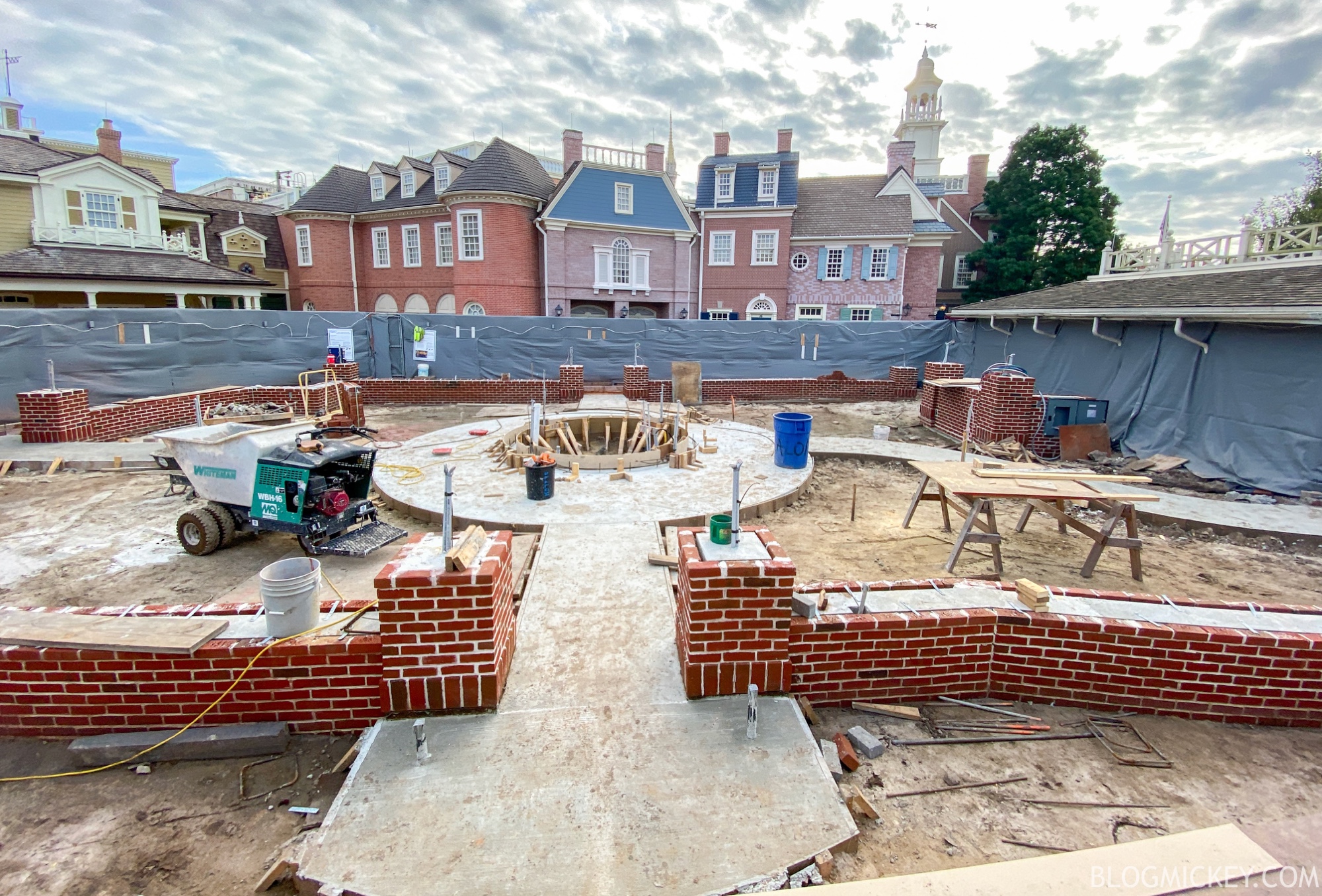 Refurbished Liberty Square Market Seating Area Nearly Completed at ...