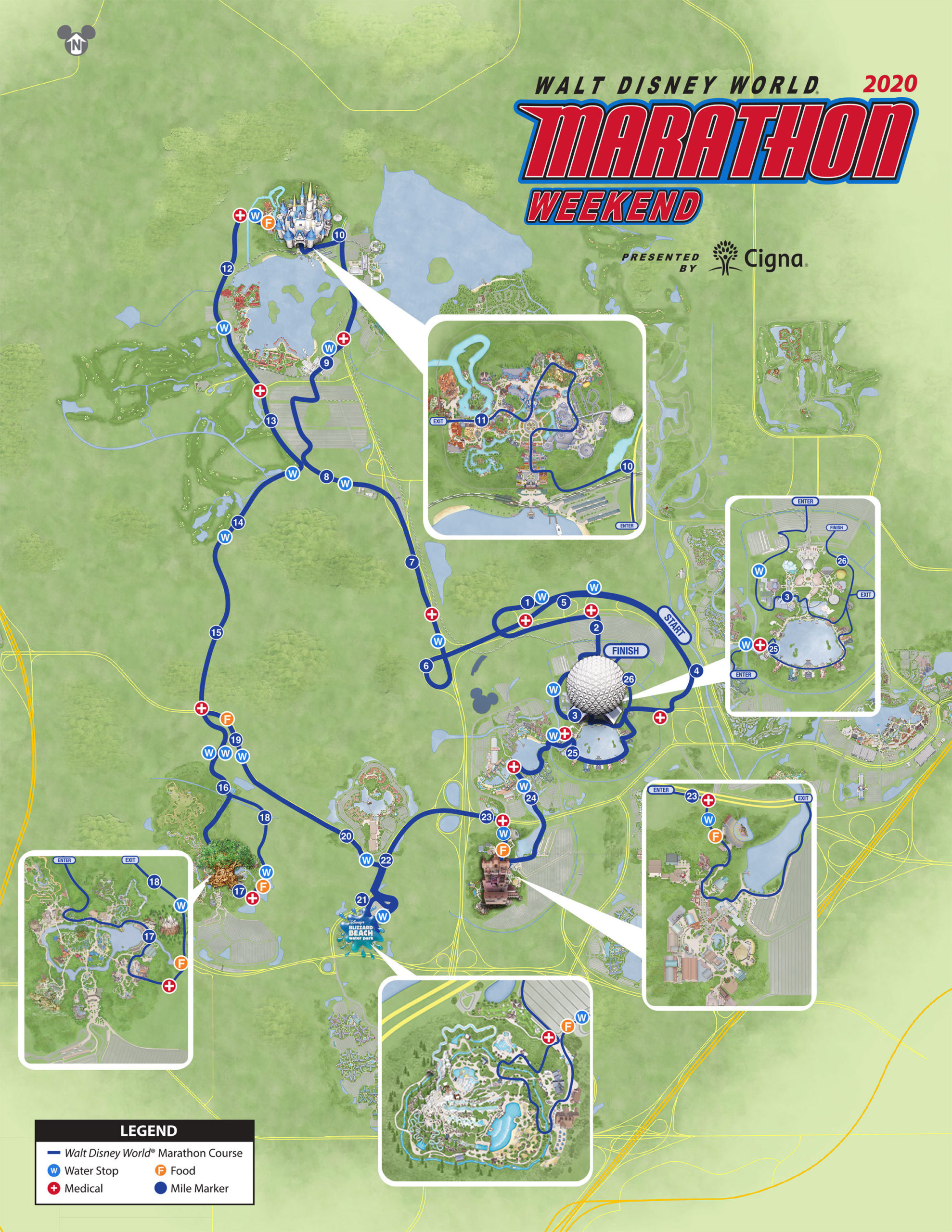 Big Changes in 2020 Walt Disney World Marathon Route Takes Runners ...