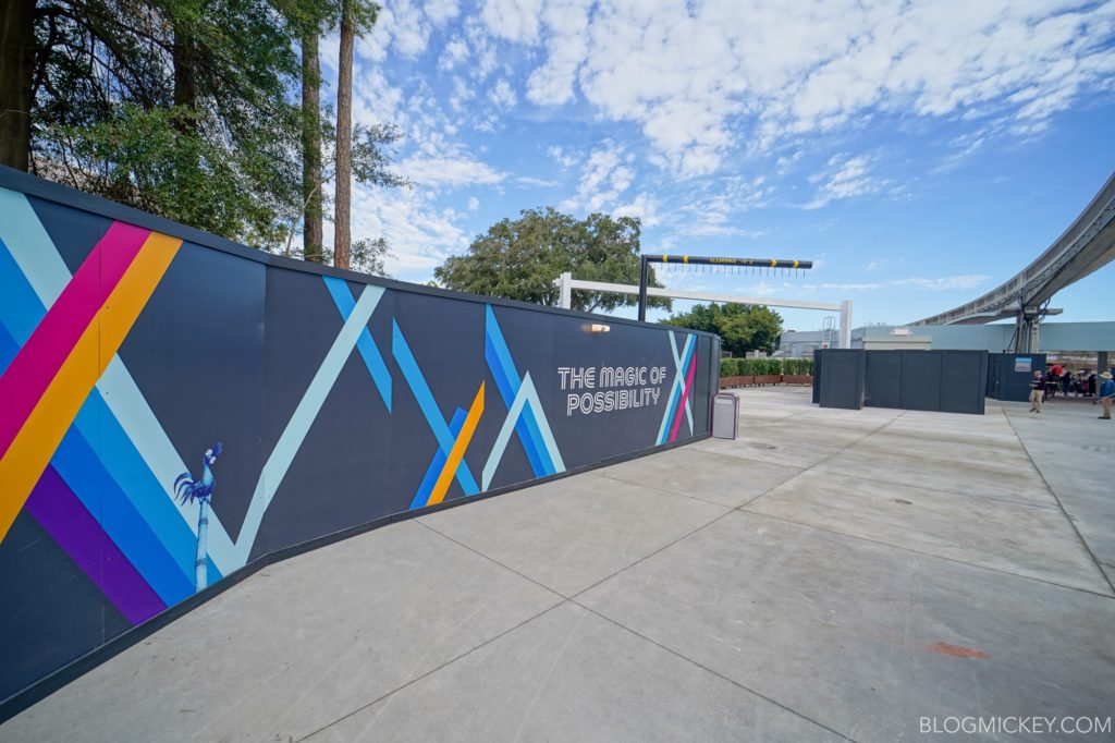 Spaceship Earth Future World Bypass Walkway Now Open at Epcot