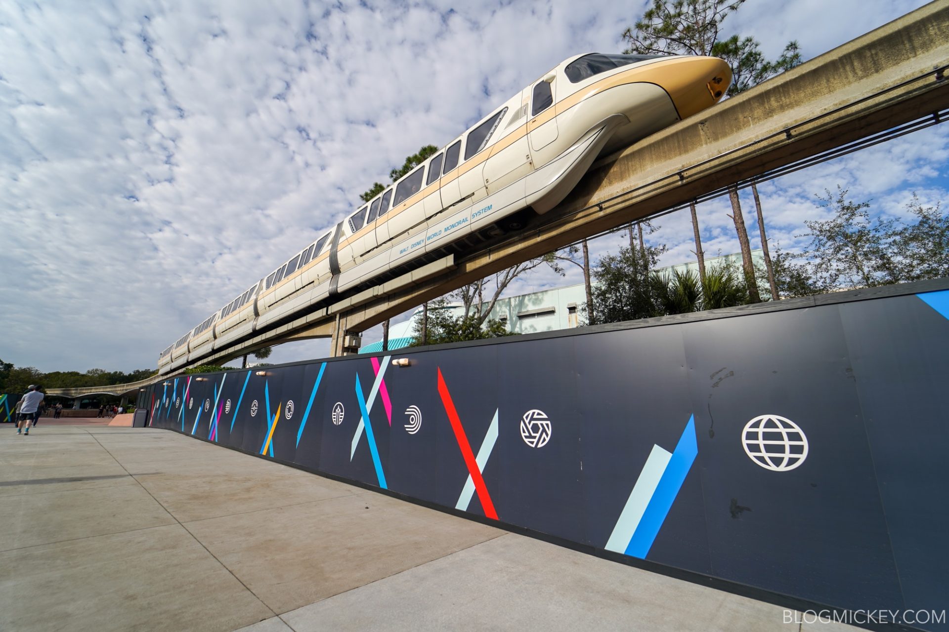Spaceship Earth Future World Bypass Walkway Now Open at Epcot