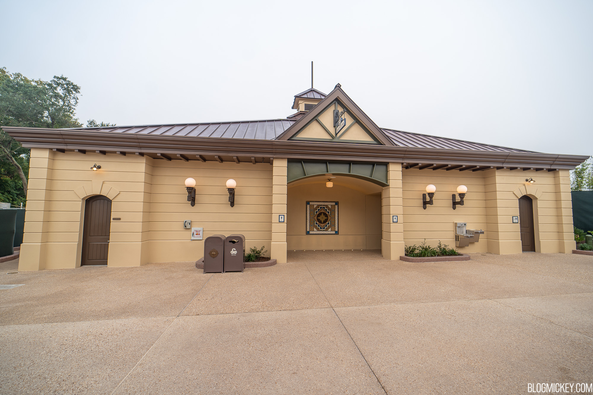 New Epcot Restrooms Open Near World Showcase Plaza