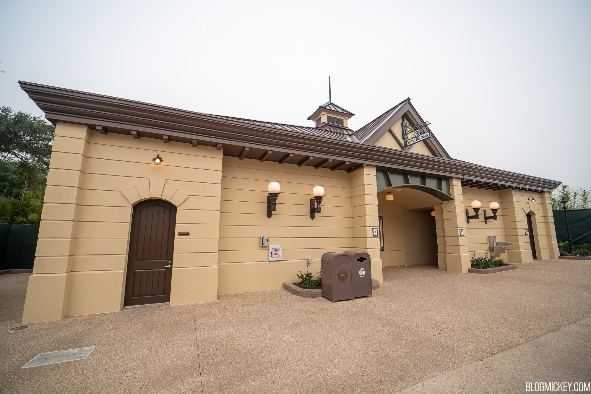 New Epcot Restrooms Open Near World Showcase Plaza