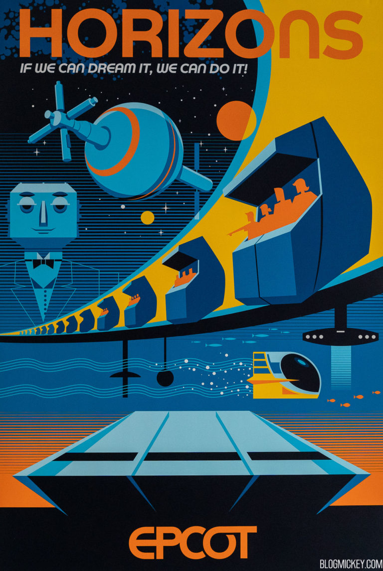 Check Out All 40 of 'The Epcot Experience' Attraction and Pavilion Posters