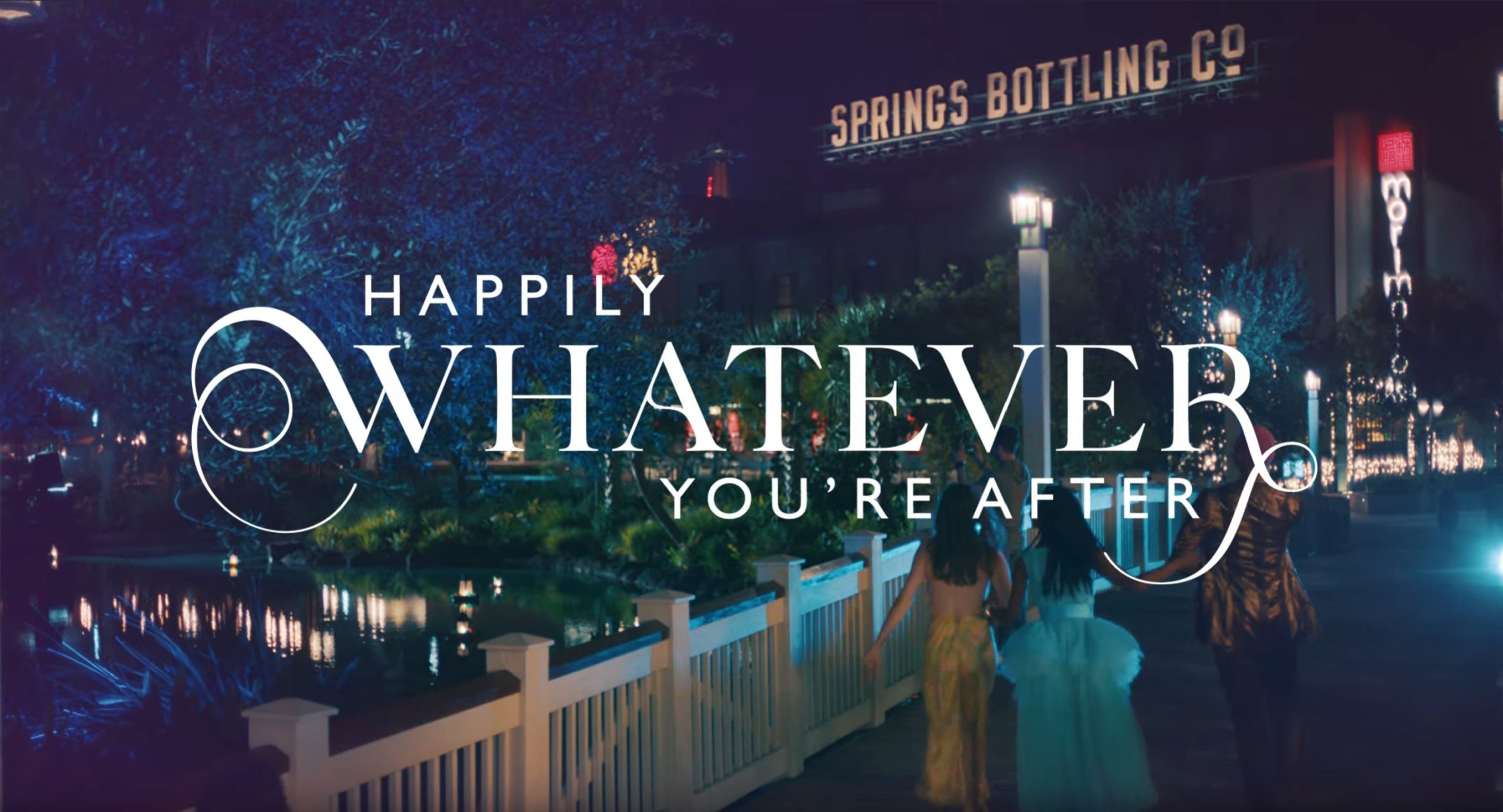 Disney Springs Launches "Happily Whatever You're After" Marketing Campaign