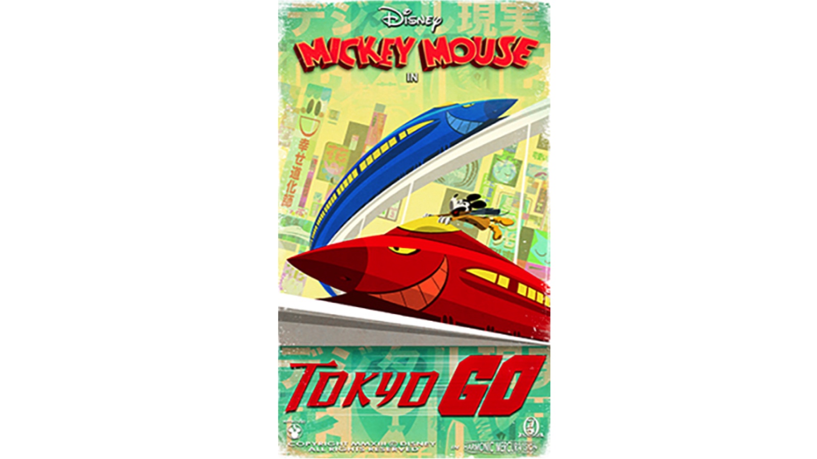 New 'Tokyo Go' Countdown Poster Revealed for Mickey and Minnie's ...
