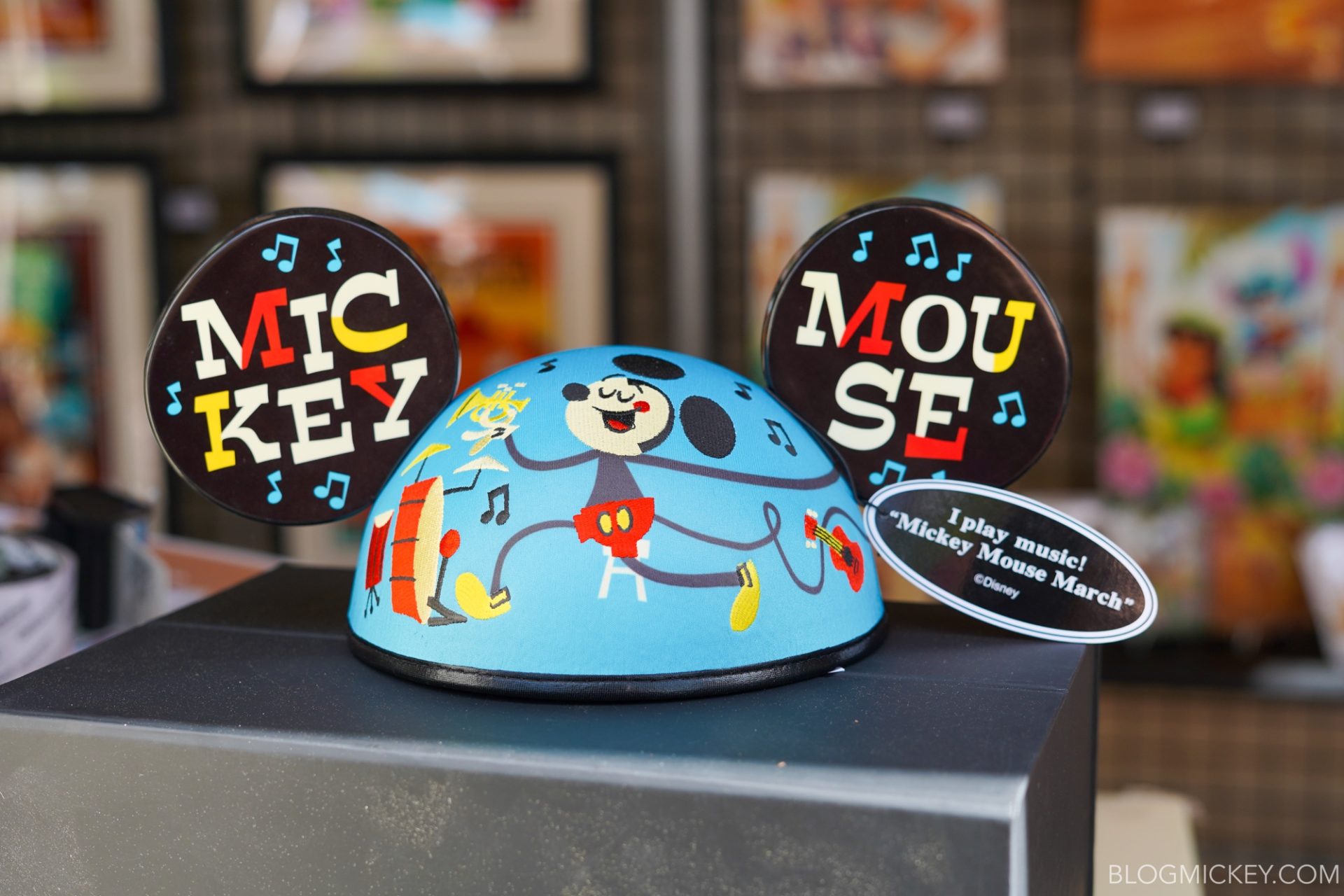 Mickey Mouse March Musical Disney Parks Designer Collection Ear Hat ...