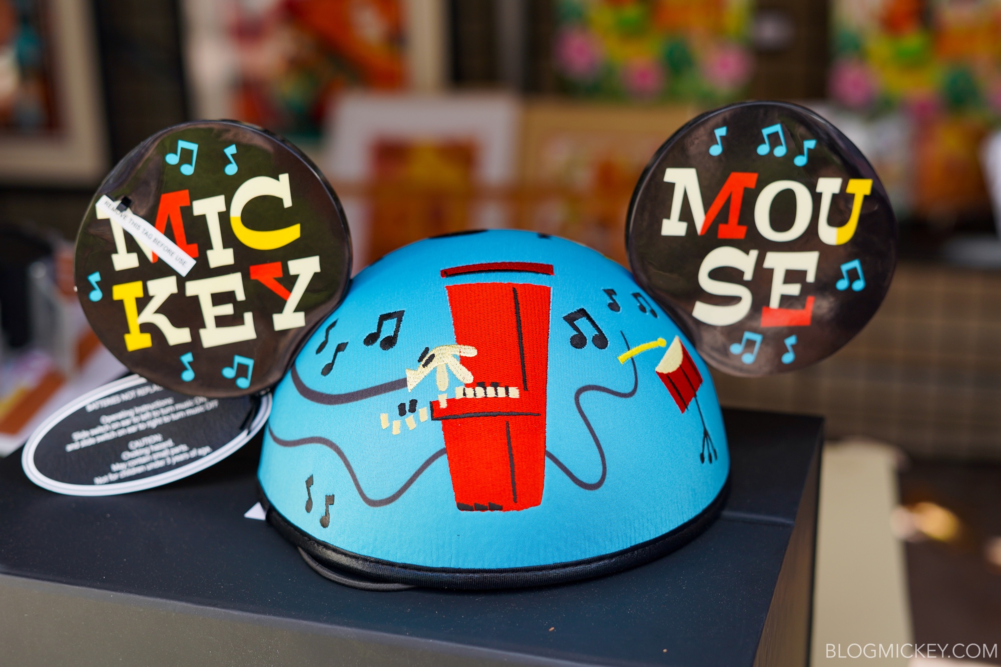 Mickey Mouse March Musical Disney Parks Designer Collection Ear Hat ...