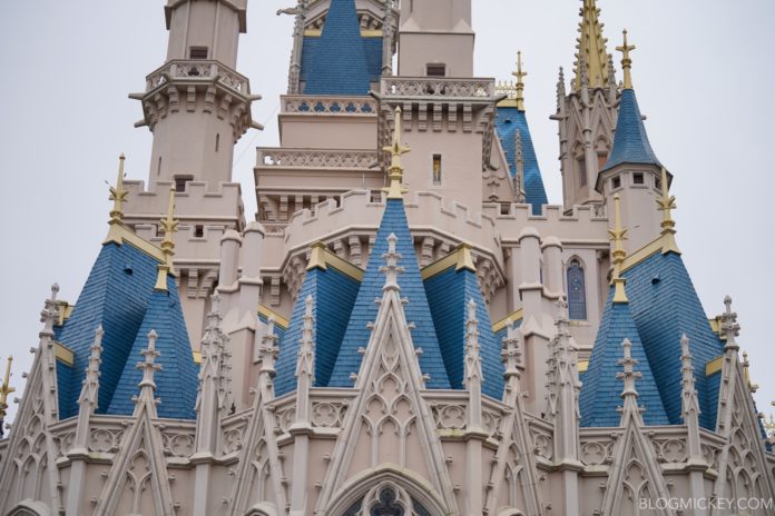 FIRST LOOK: Golden Accents and Blue Paint Arrive In Fantasyland for ...