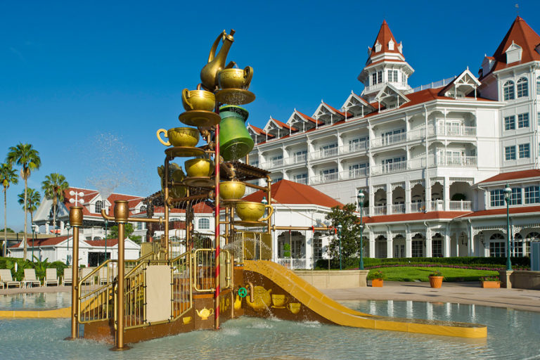 Grand Floridian Beach Pool Water Play Area Refurbishment Begins ...