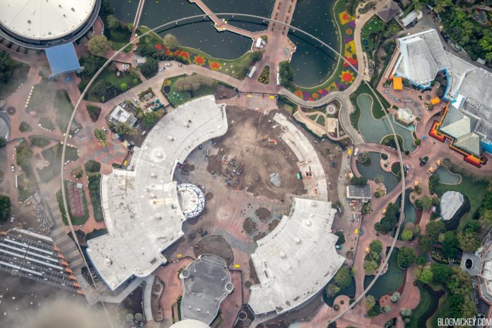 Aerial Tour of Empty EPCOT (Future World Demolition, France Expansion ...