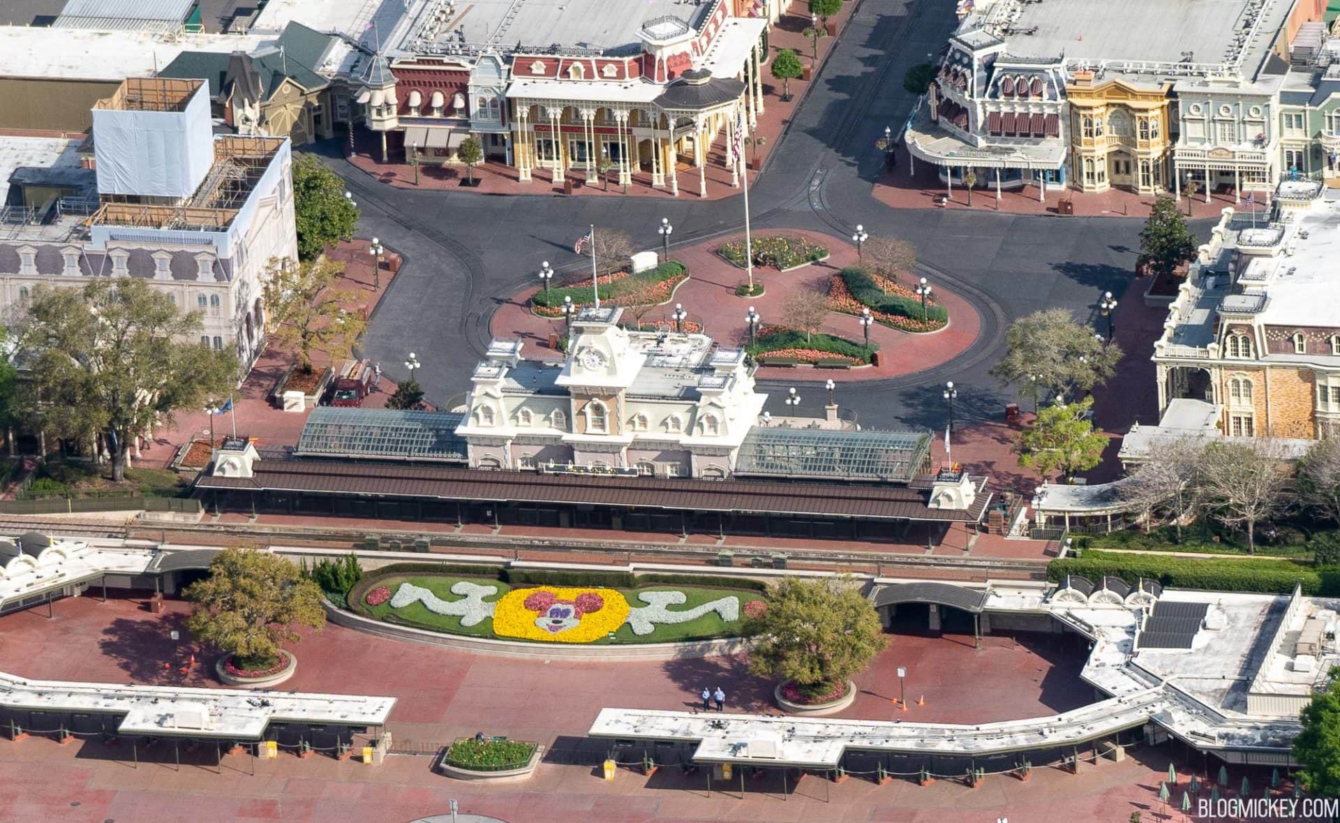 Aerial Tour of Empty Magic Kingdom at Walt Disney World