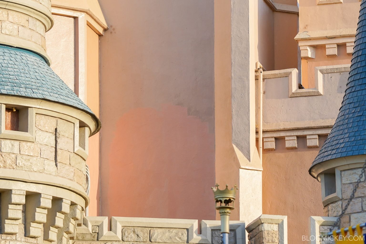 FIRST LOOK at "Rose Pink" Paint Color Added to Cinderella Castle for ...