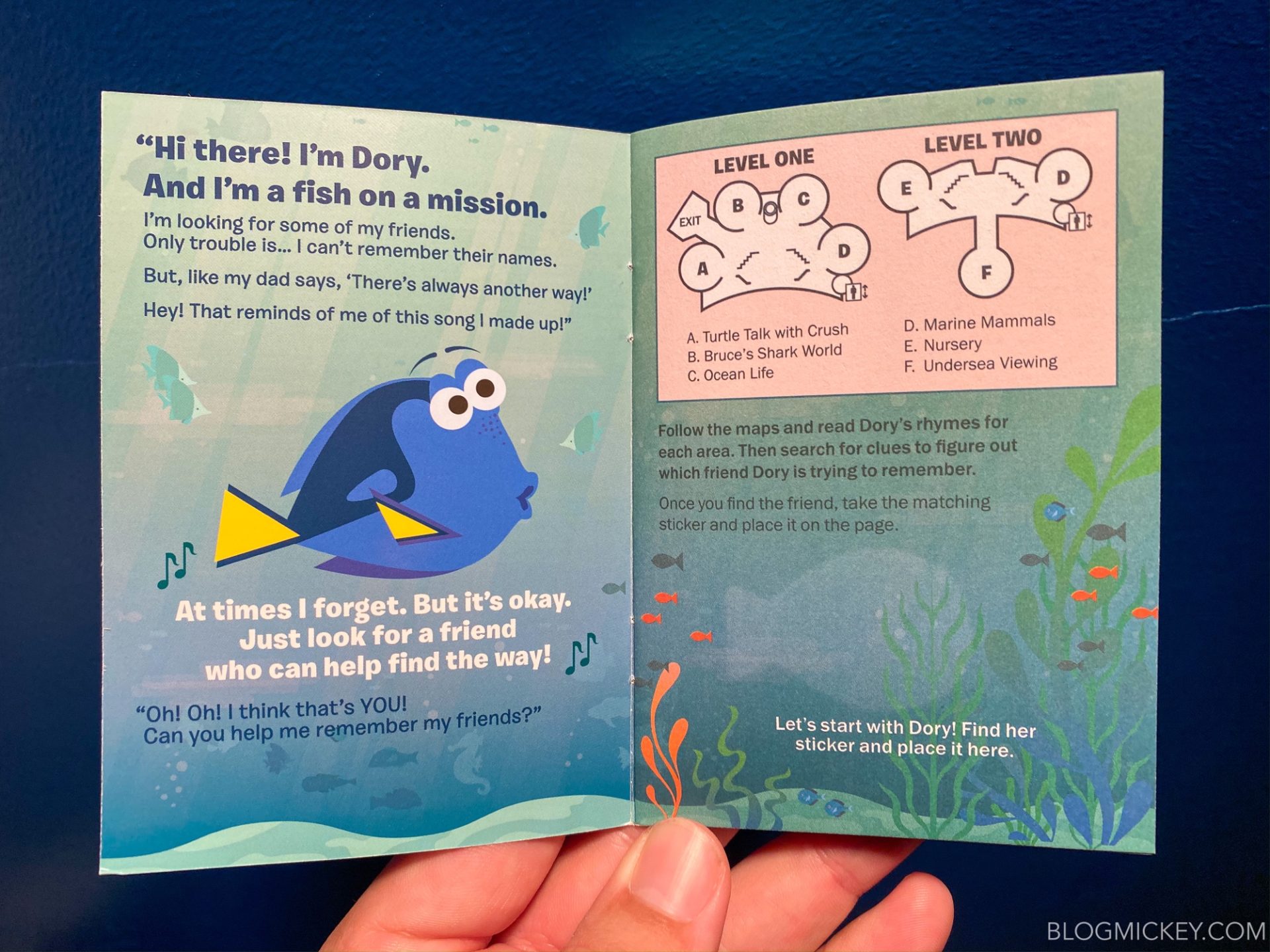 REVIEW: Hit and Miss 'Finding Dory's Friends Scavenger Hunt' Debuts at ...