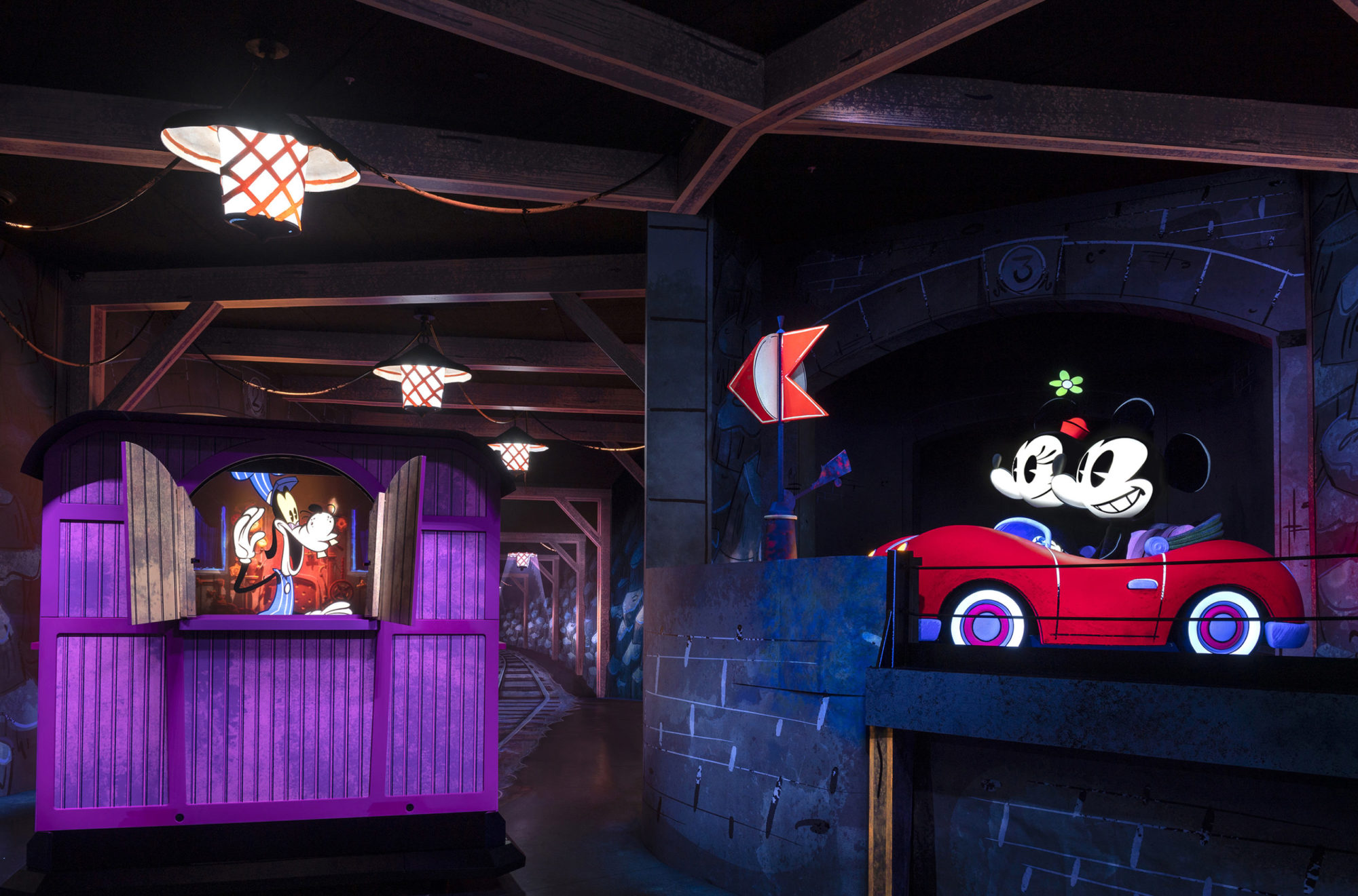 FIRST LOOK: On-Ride Photos Released for Mickey and Minnie's Runaway Railway