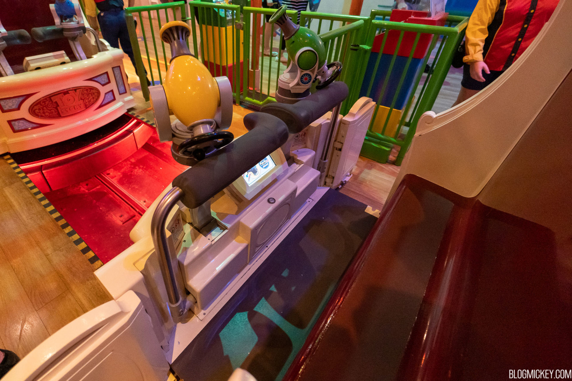 Toy Story Mania Ride in Toy Story Land
