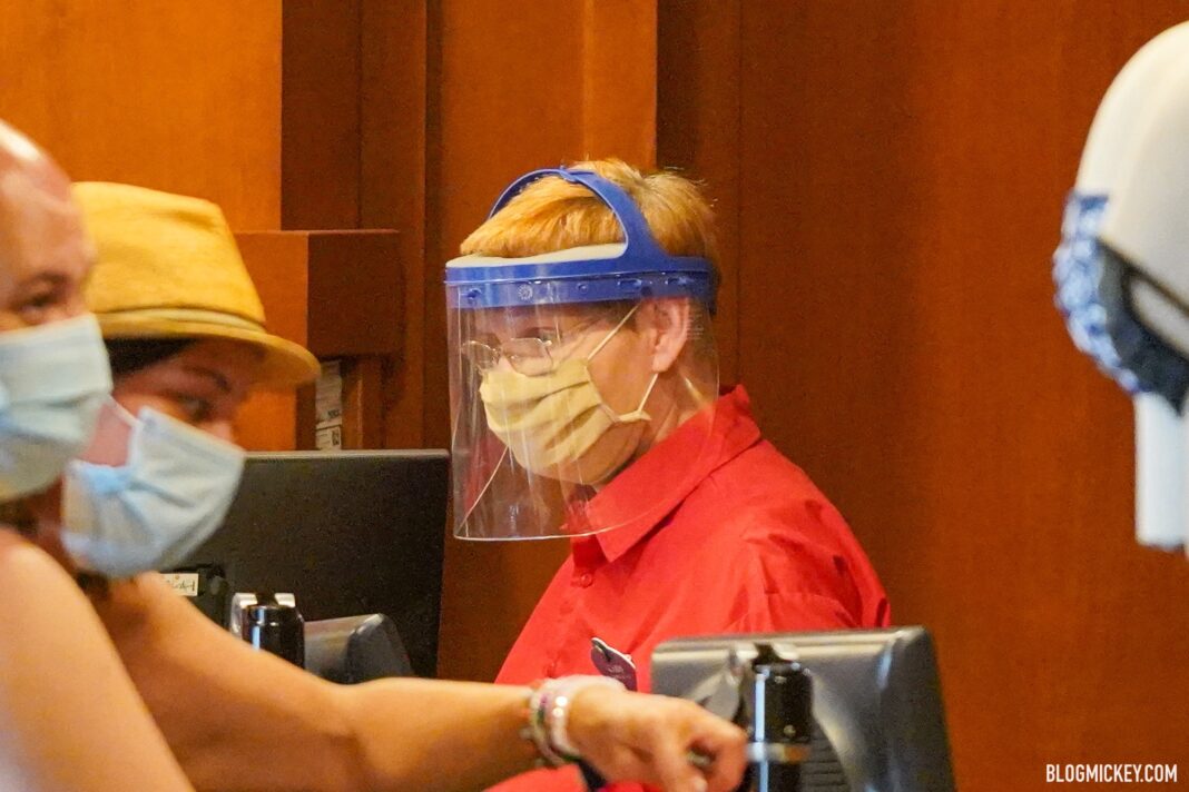 Cast Members Begin Using Face Shield as Additional Layer of Protection ...