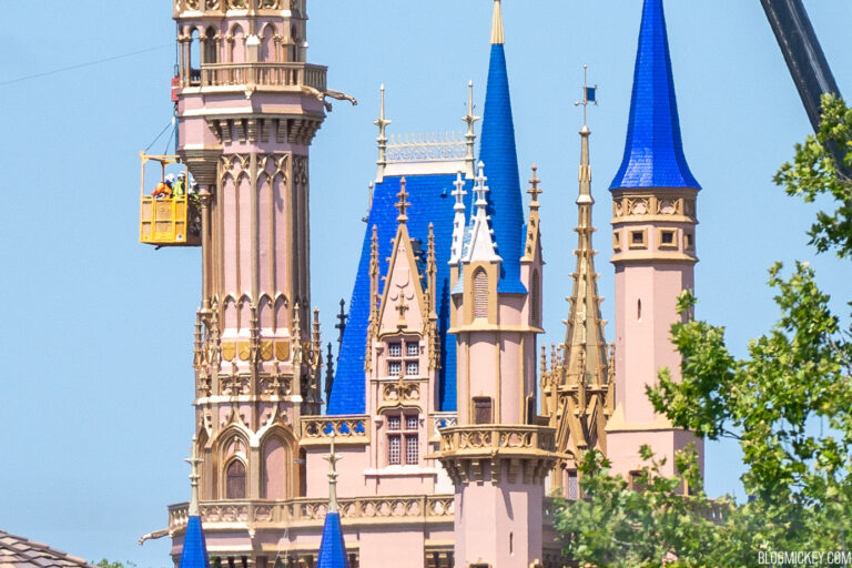 Cinderella Castle Seen Glimmering Gold in Newly Released Aerial Photos
